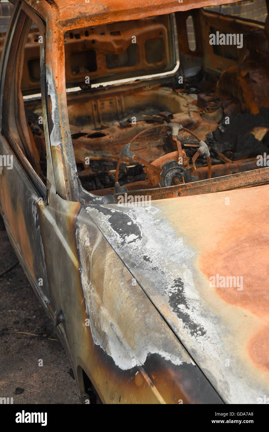 Fire accident scene hi-res stock photography and images - Alamy