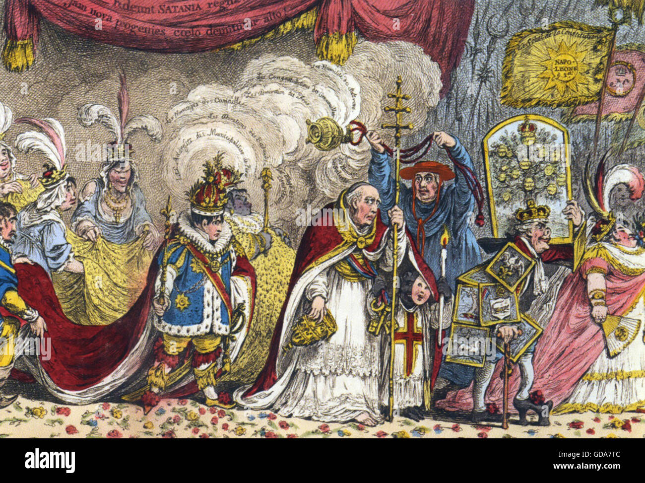 Napoleon bonaparte cartoon hi-res stock photography and images - Alamy