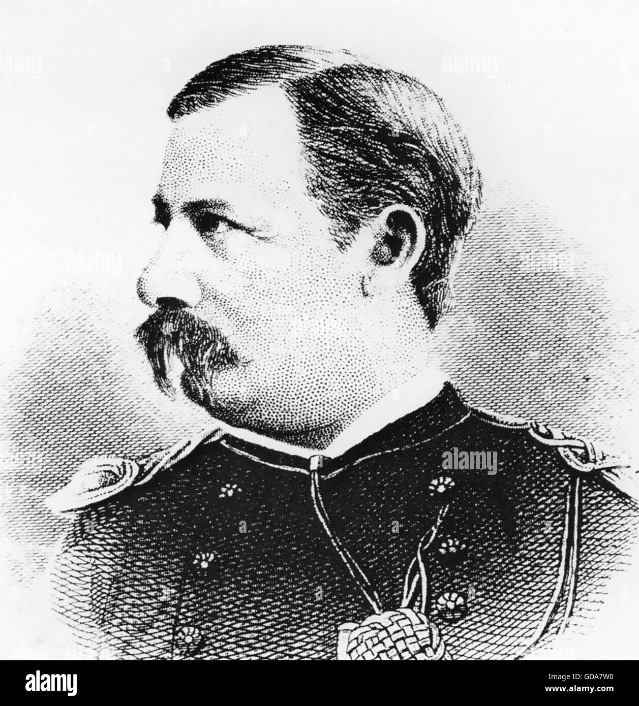 RANALD MACKENZIE (1840-1889) US Army officer, nicknamed Bad Hand Stock ...