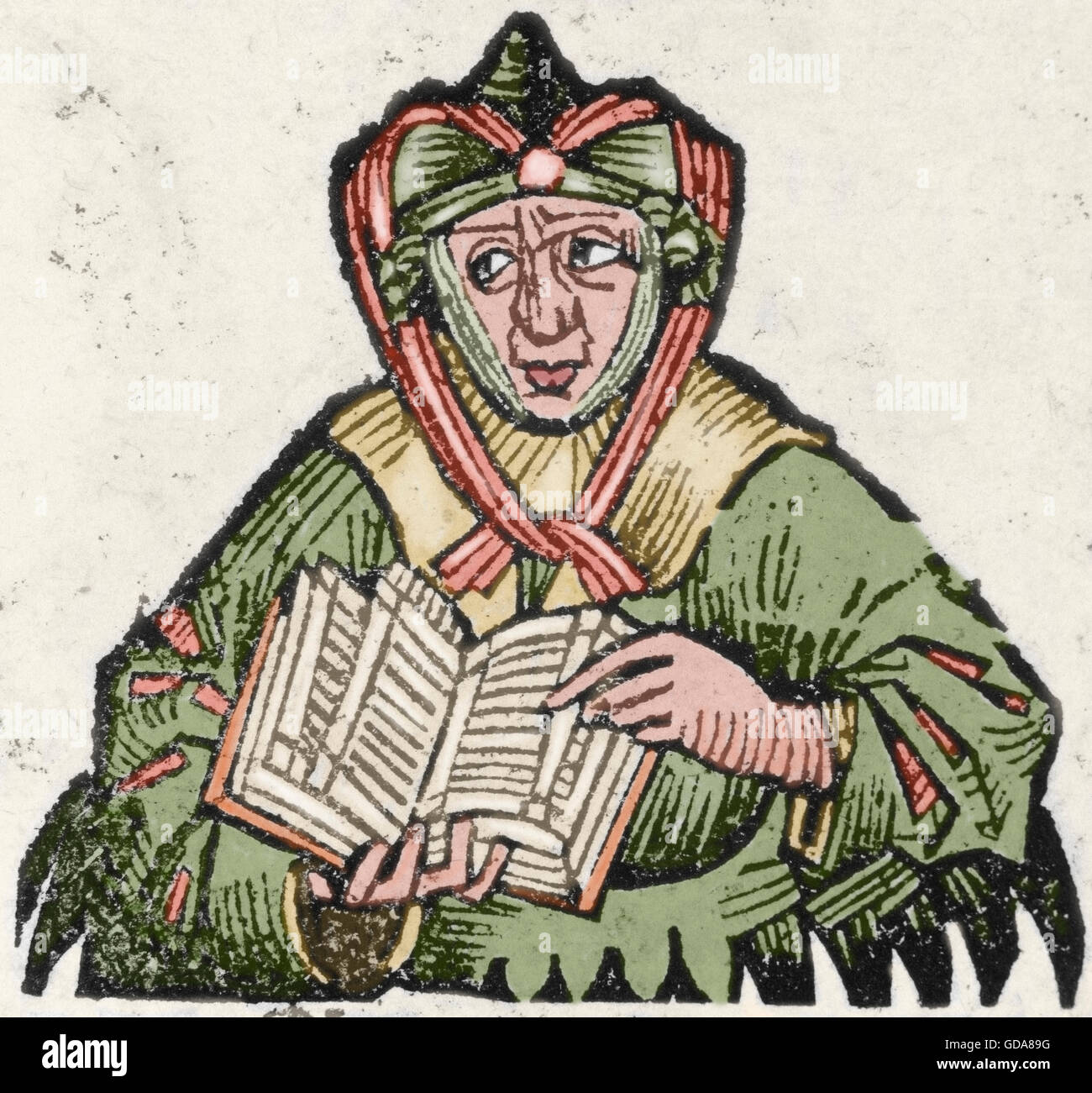 Callisthenes of Olynthus (c. 360-328 BC). Greek historian. Portrait ...