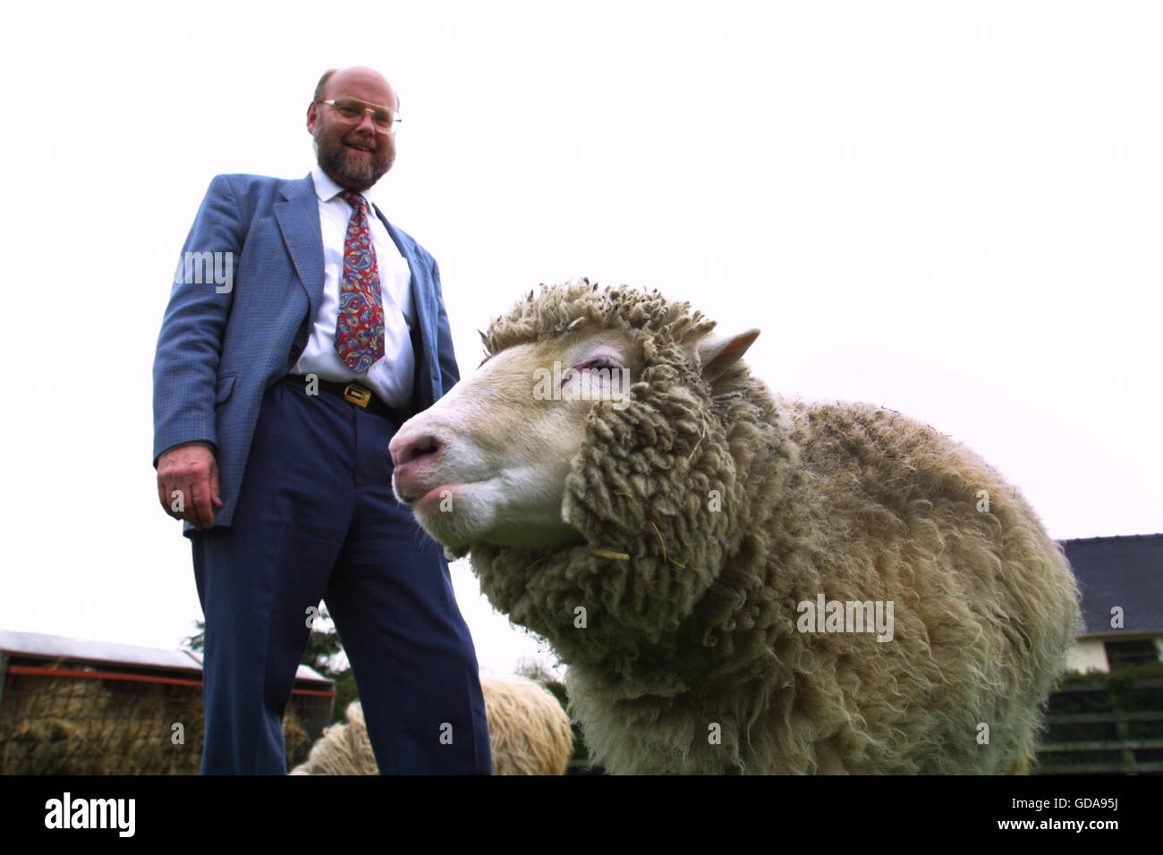 Dr Ian Wilmut, one of the scientists behind the development of Dolly ...