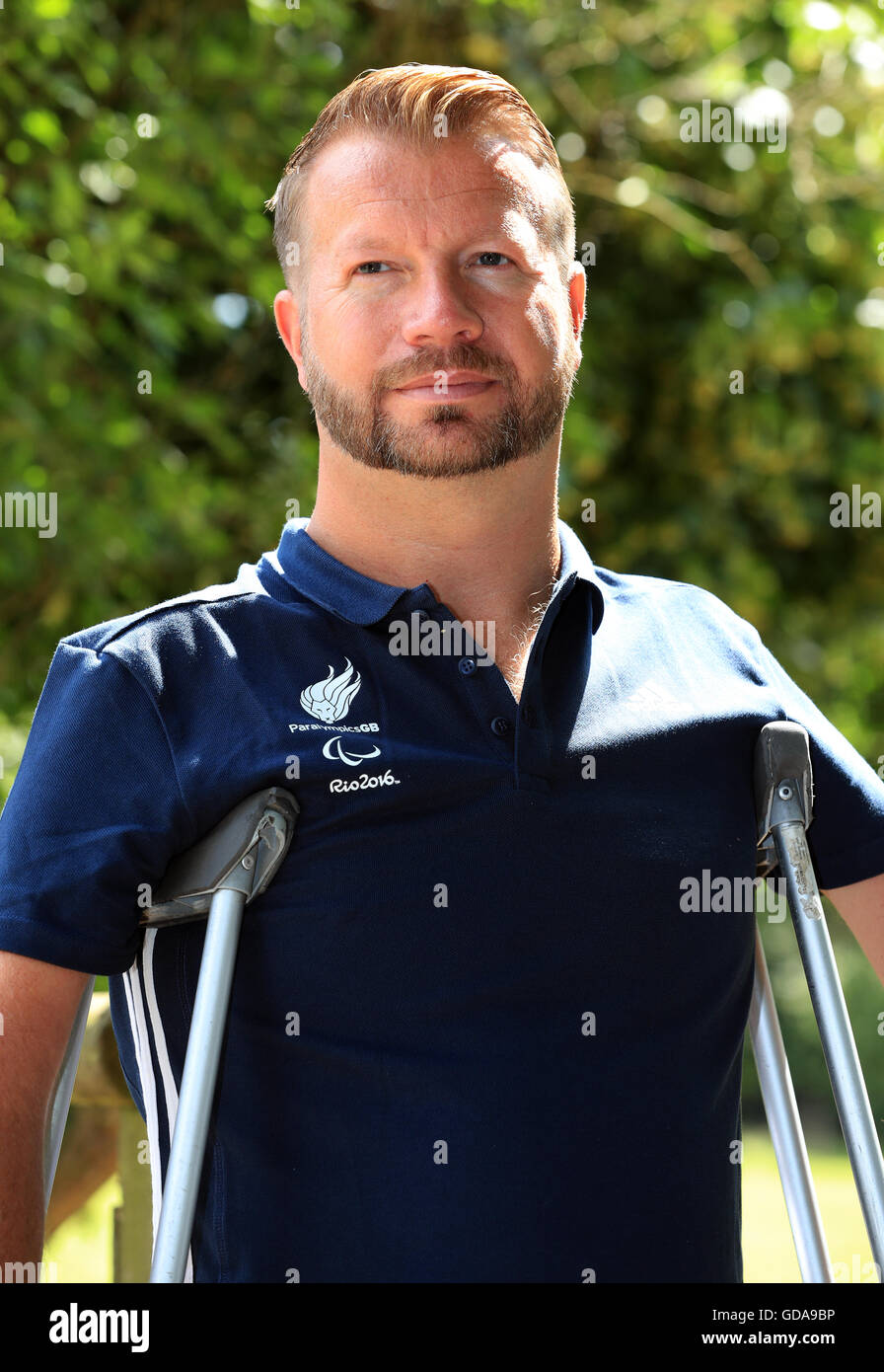 Lee Pearson CBE during the ParalympicsGB team announcement at South ...