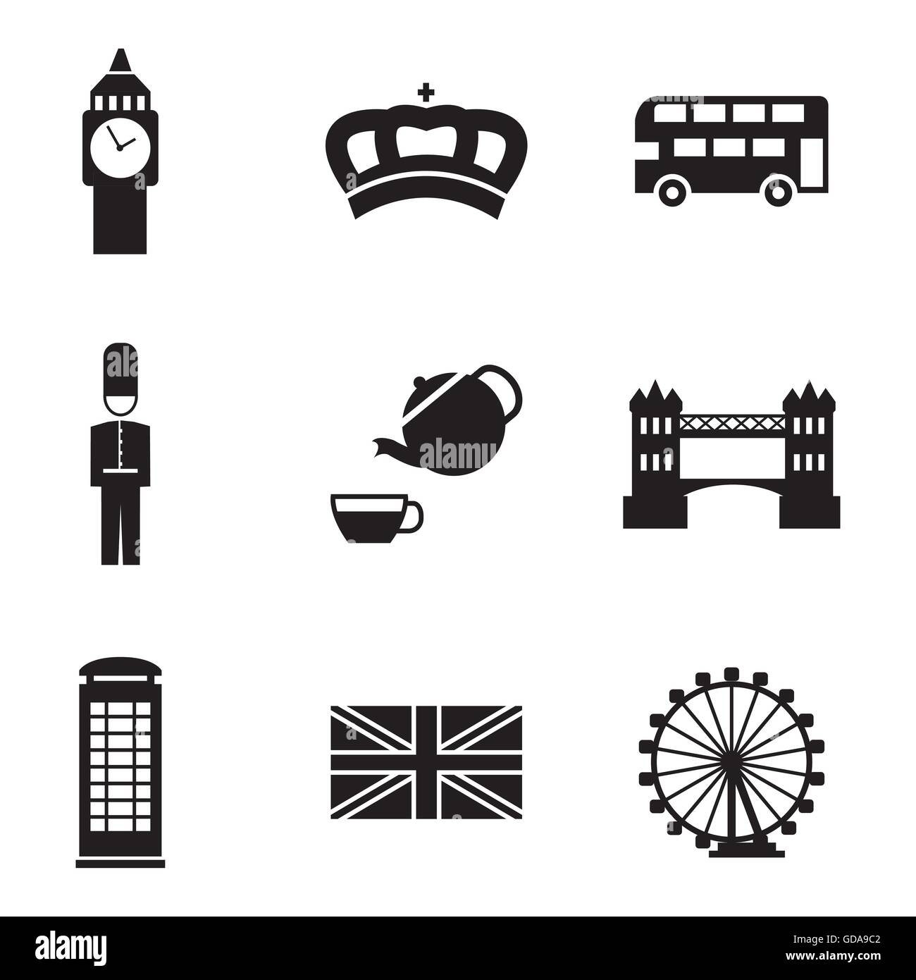 London Street Map Stock Vector Images - Alamy