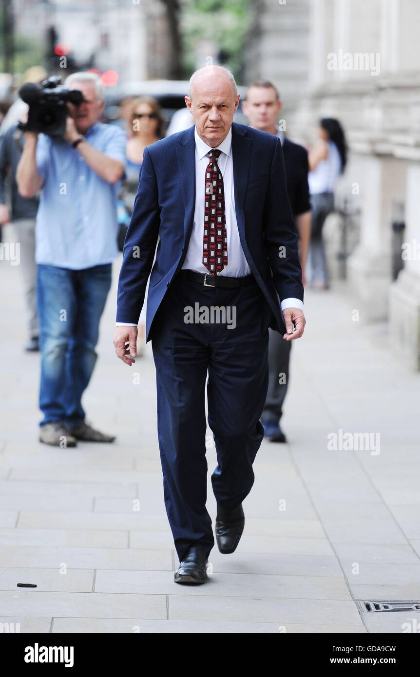 Damian Green walks towards Downing Street, London, as Prime Minister ...