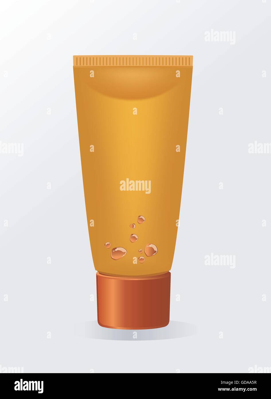 Illustration of a cosmetic tube Stock Vector Image & Art - Alamy
