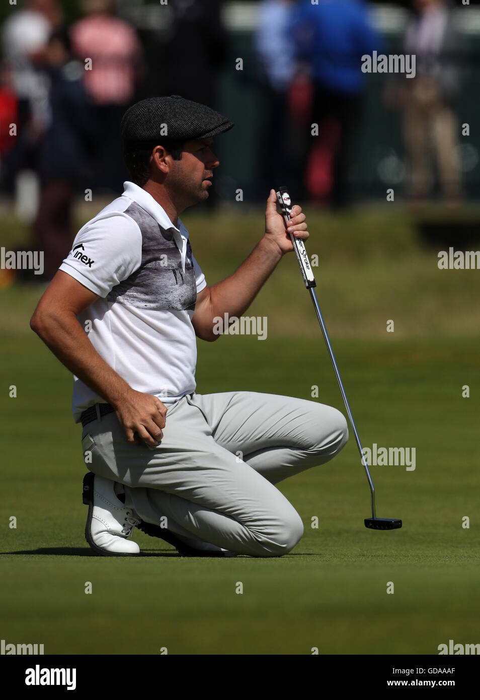 England's Robert Rock during day one of The Open Championship 2016 at ...