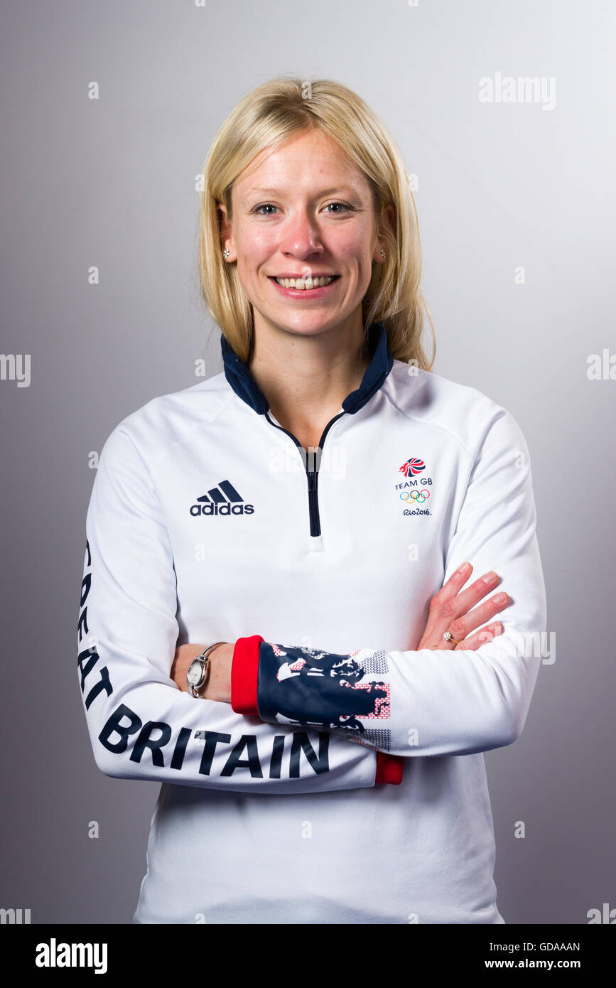 Laura Whittle during the Team GB Kitting Out session at the NEC ...