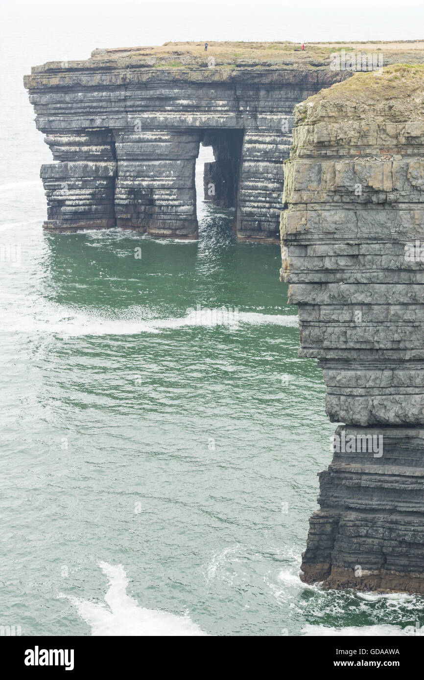 Ireland, County Clare, Kilbaha, Cliff Coast in Ireland by the sea at ...