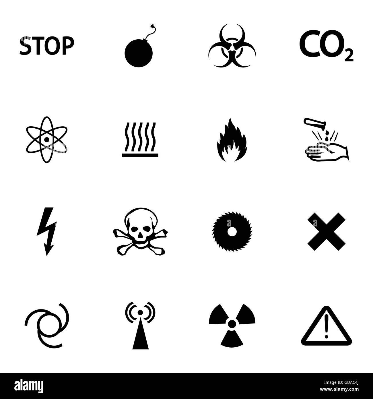 High fire danger Black and White Stock Photos & Images - Alamy