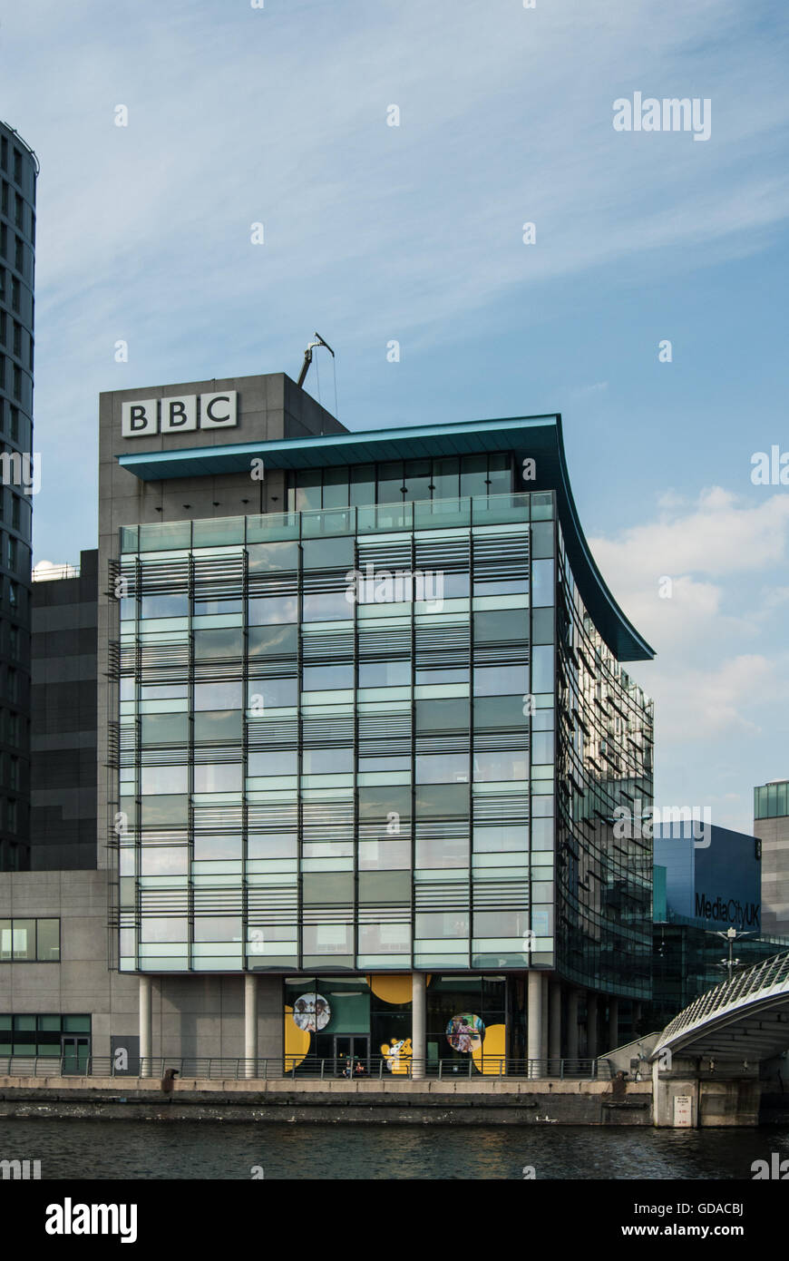 BBC Dock House Television Studio - Media City Salford Quays, Manchester ...