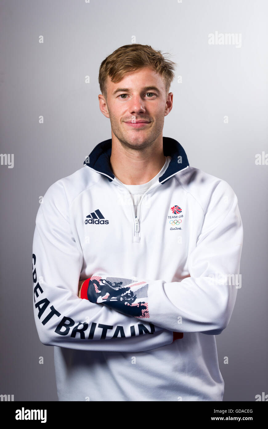 Sebastian Rodger during the Team GB Kitting Out session at the NEC ...