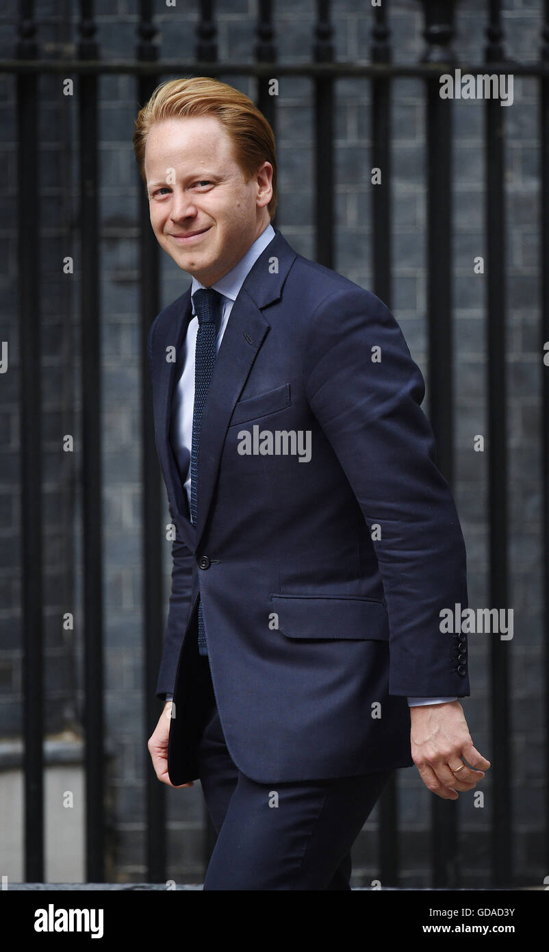 Ben Gummer arrives in Downing Street, London, as Prime Minister Theresa ...