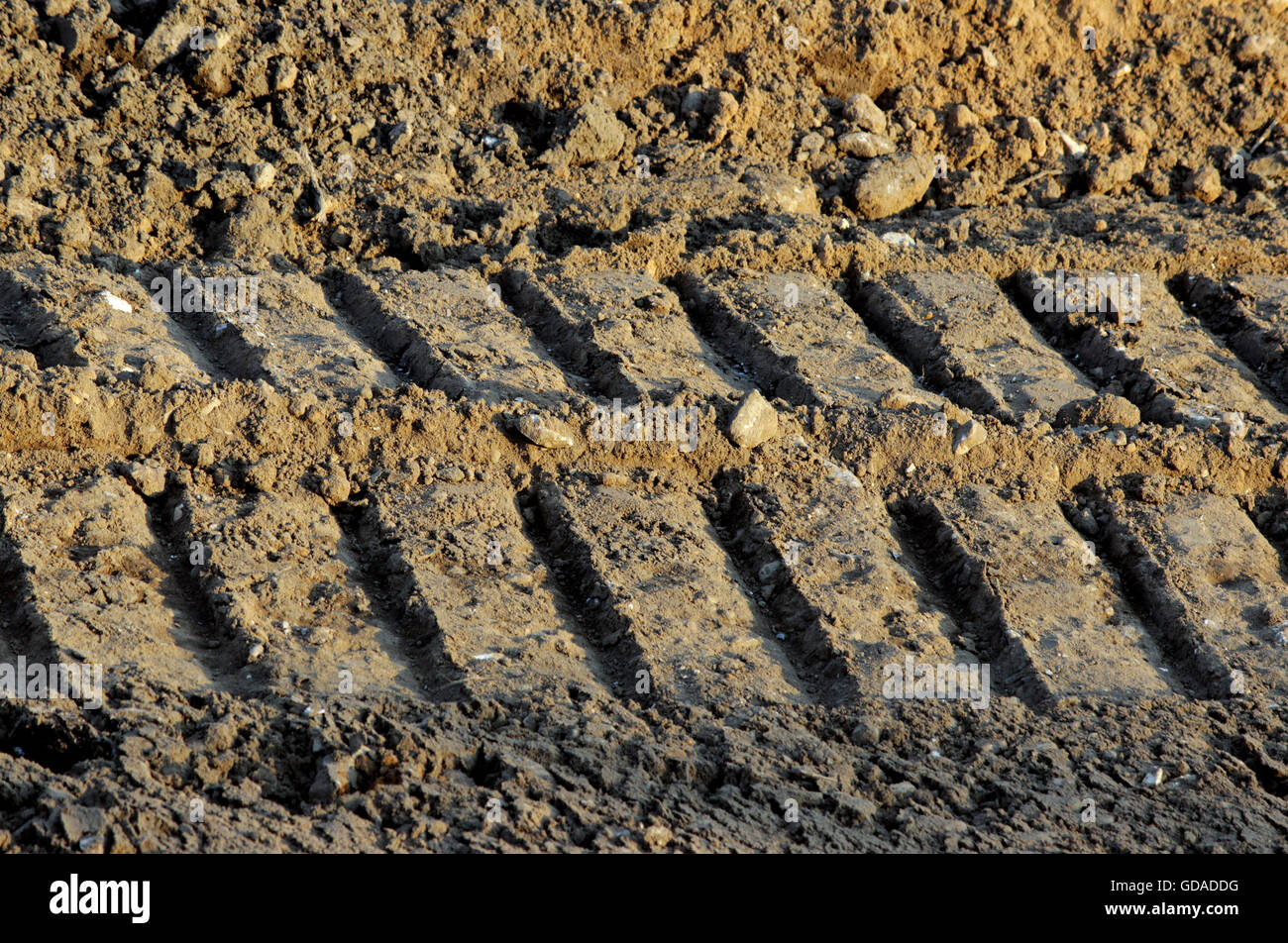 Truck tire tracks footprint hi-res stock photography and images - Alamy