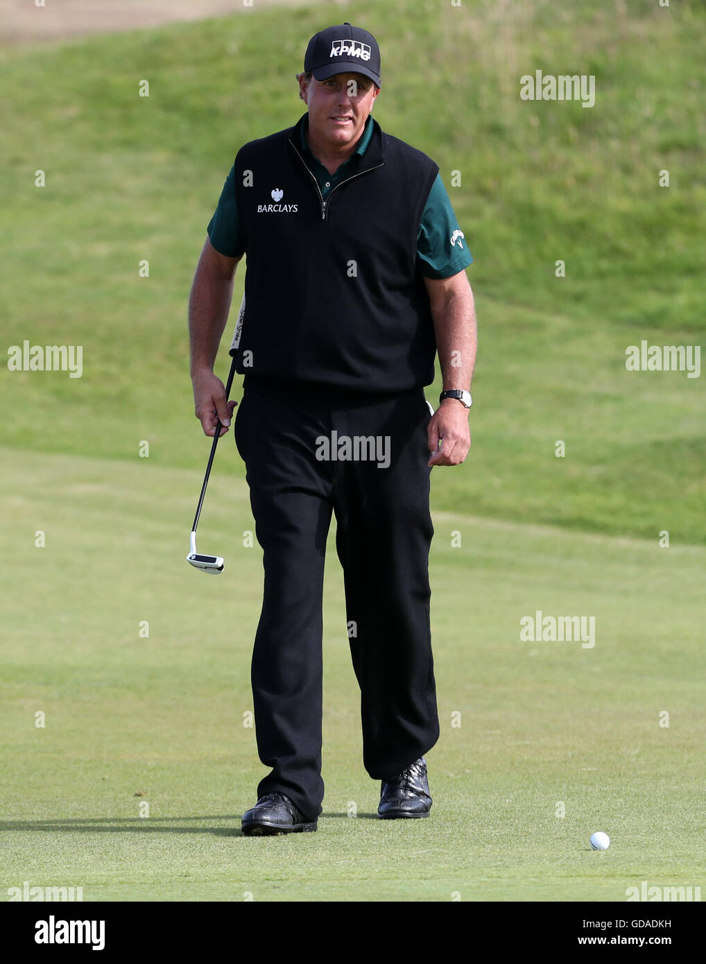 USA's Phil Mickelson during day one of The Open Championship 2016 at ...