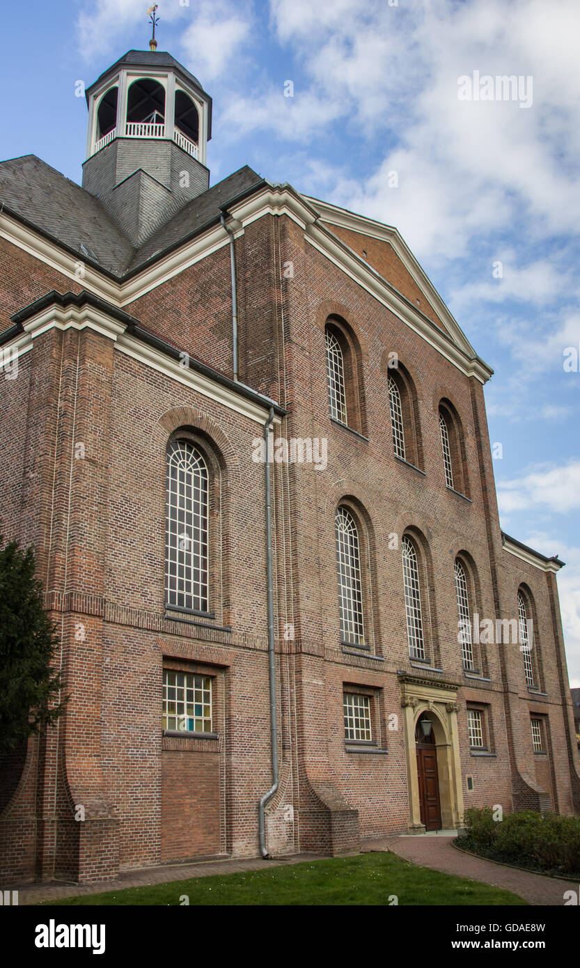 Christuskirche in the center of Emmerich am Rhein, Germany Stock Photo ...