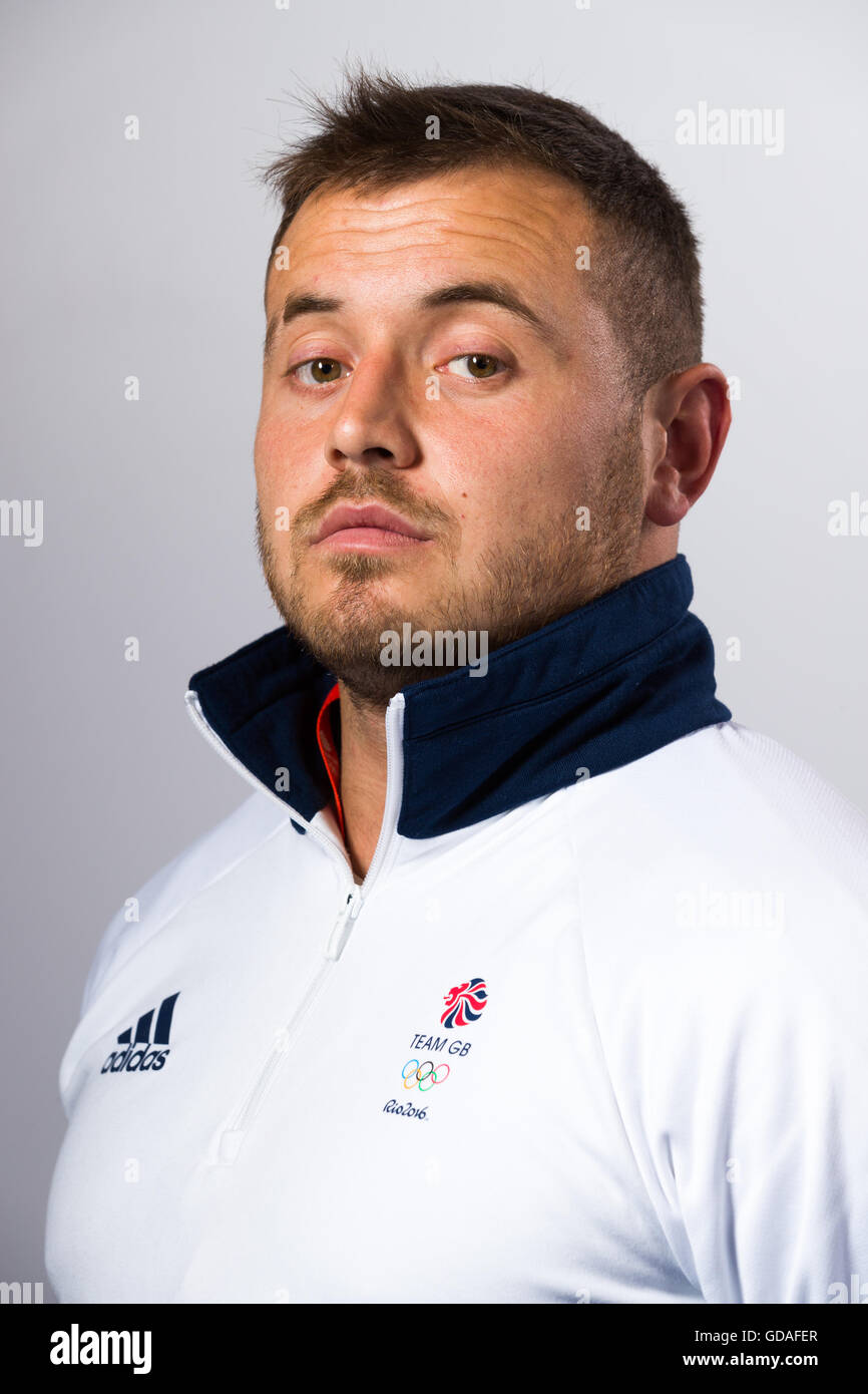 Mark Dry during the Team GB Kitting Out session at the NEC, Birmingham ...
