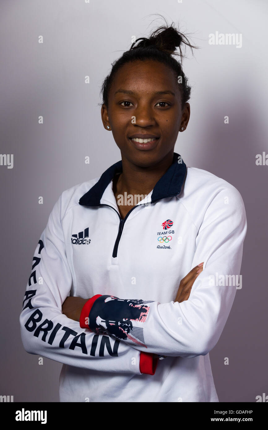 Bianca Williams during the Team GB Kitting Out session at the NEC ...