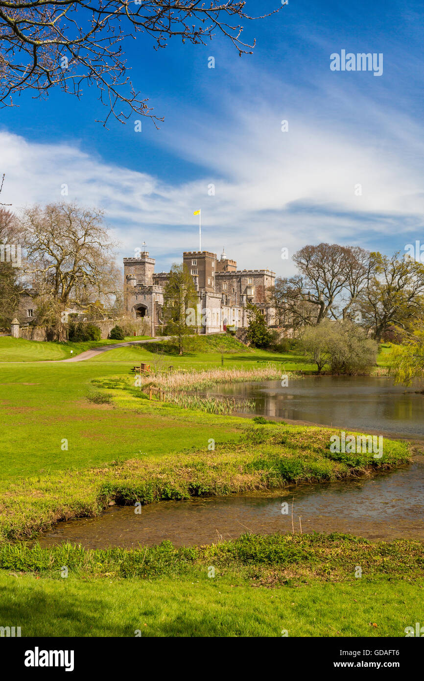 Powderham castle hi-res stock photography and images - Alamy