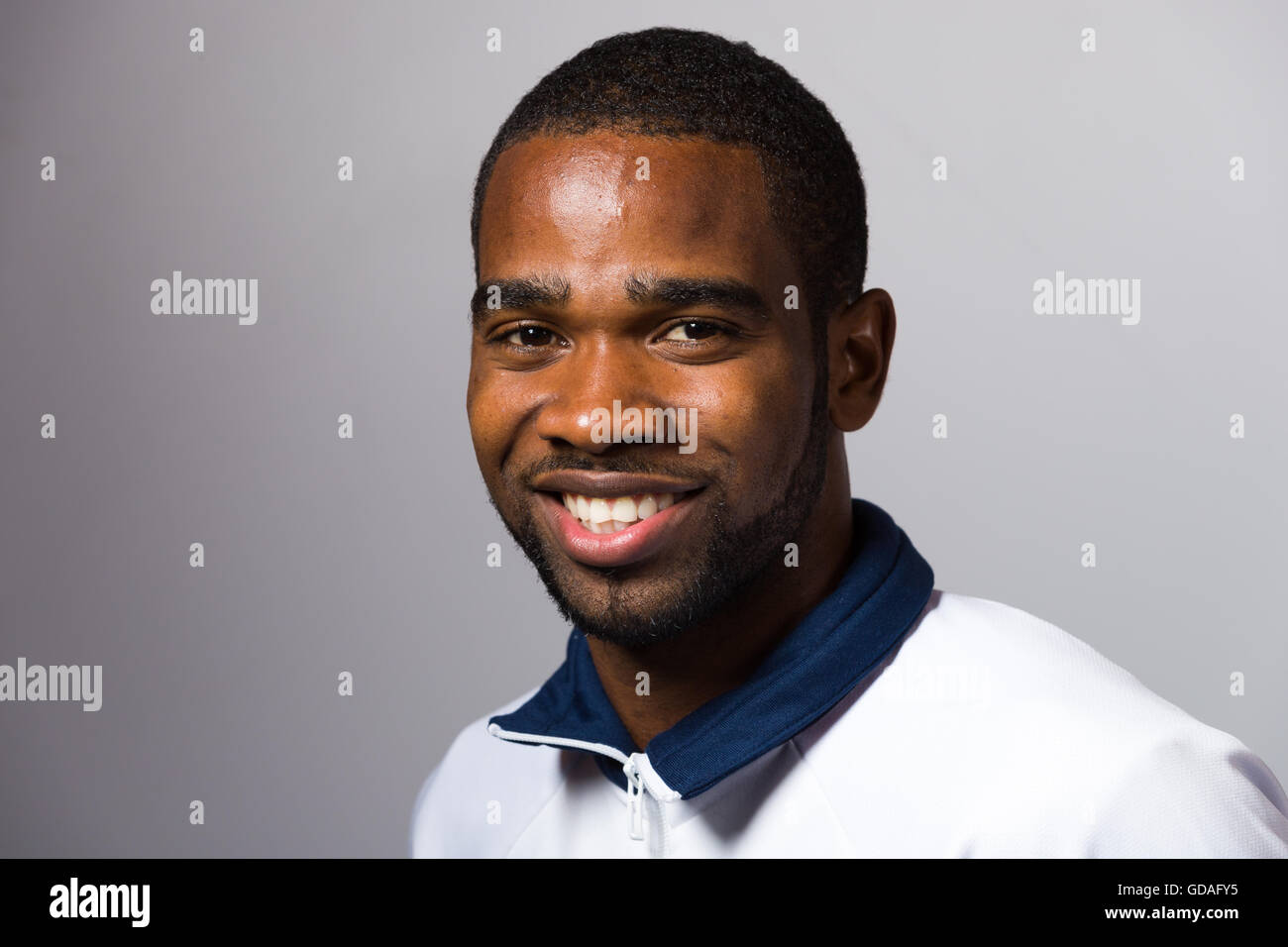 Delano Williams during the Team GB Kitting Out session at the NEC ...
