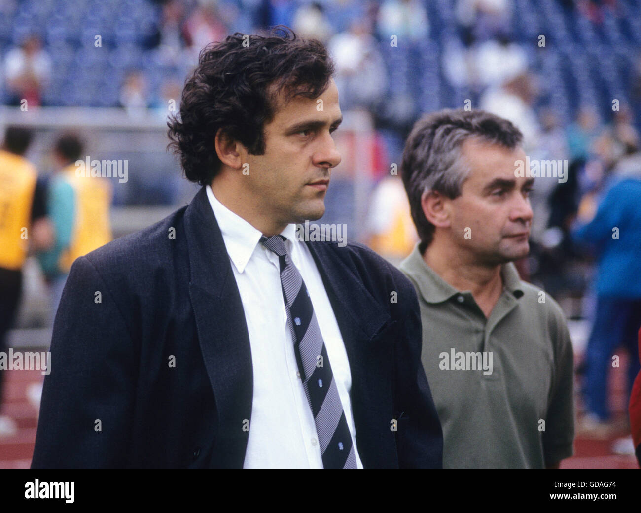 MICHELE PLATINI French football player and Manager for French National ...