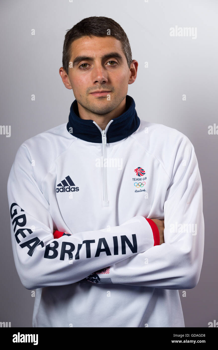 Robert Mullett during the Team GB Kitting Out session at the NEC ...