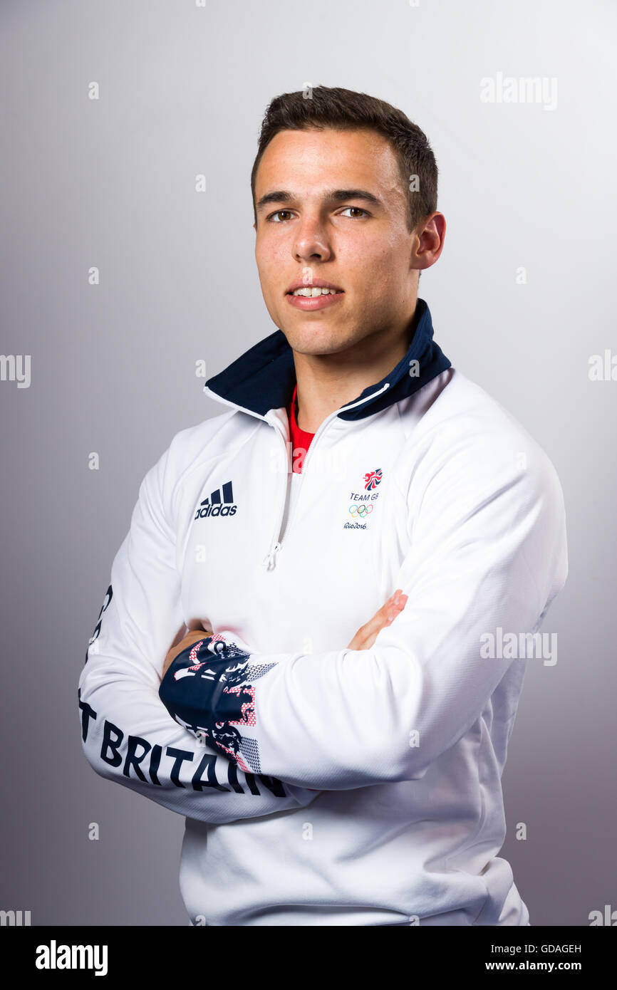Ryan Owens during the Team GB Kitting Out session at the NEC ...