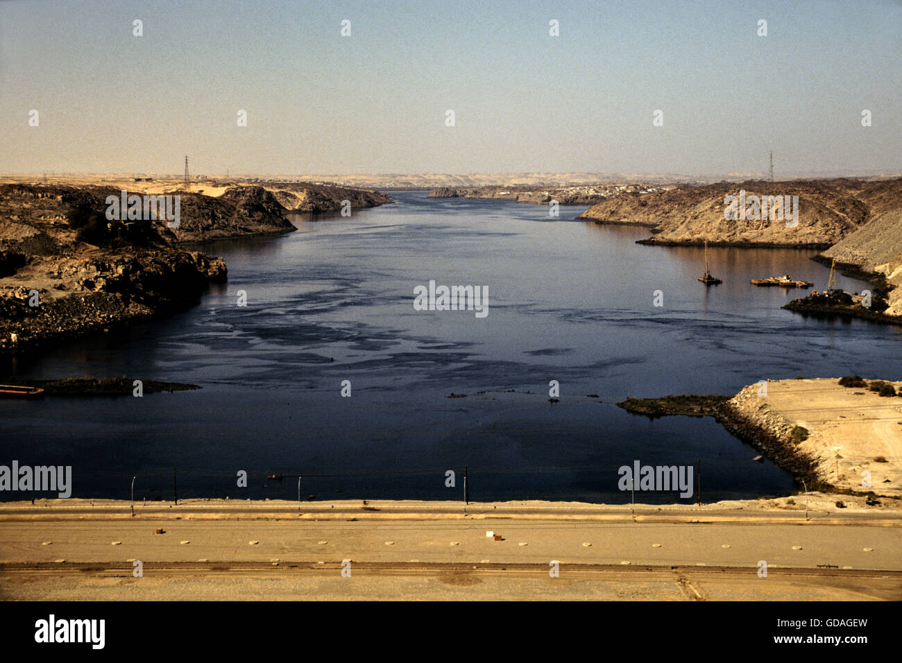Aswan High Dam - Egypt Stock Photo - Alamy