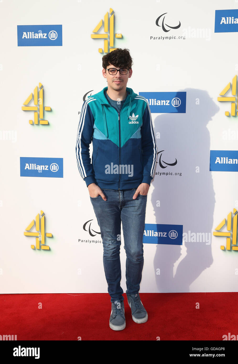 David Morgan poses during the Channel 4 Red Carpet Paralympic Launch at ...