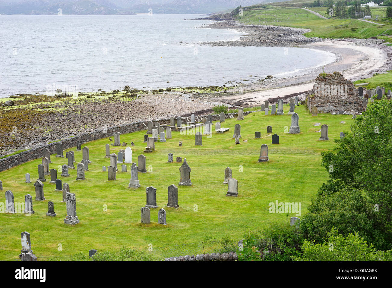 Burial ground in foreground hi-res stock photography and images - Alamy