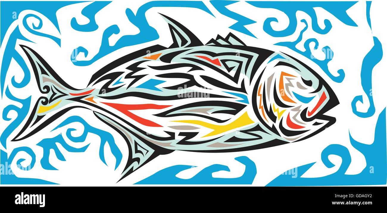 White ulua Stock Vector Images - Alamy