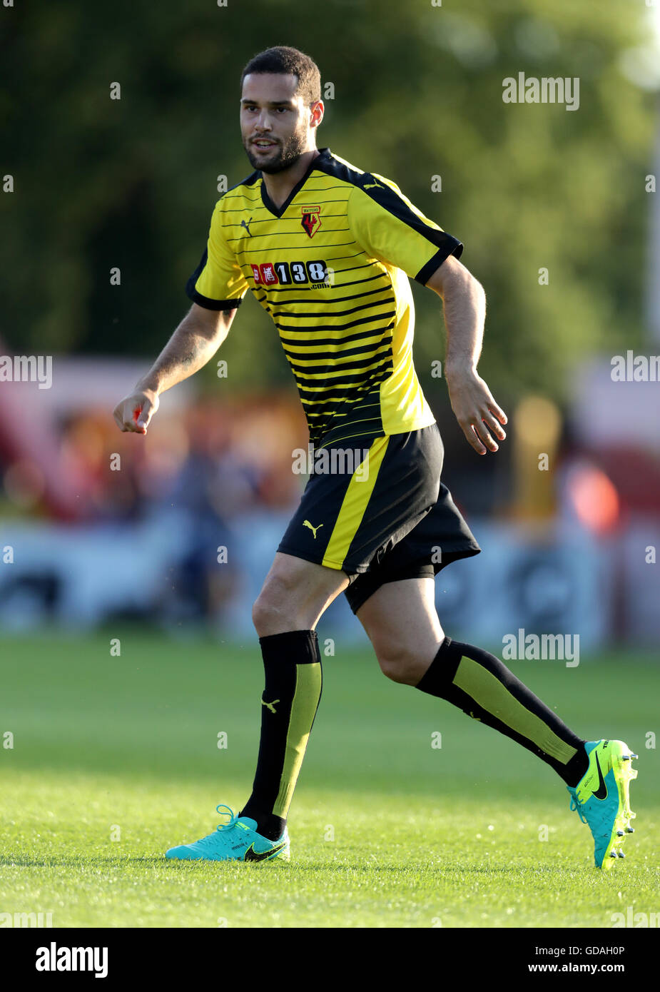 Watford's Mario Suarez during a pre-season friendly at the Lamex ...