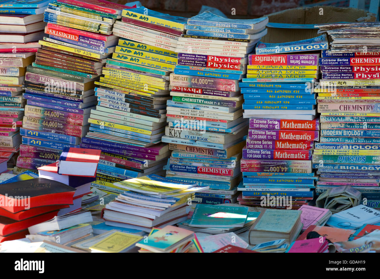 Ethiopian School Textbooks Stock Photo Alamy Ethiopian School Textbooks Stock Photo Alamy