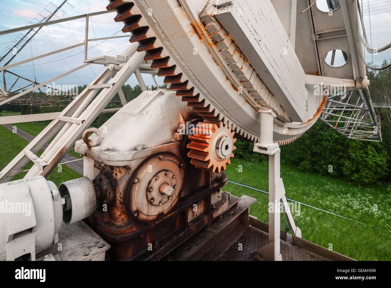 The rotating mechanism of the russian radiotelescope to study pulsars ...