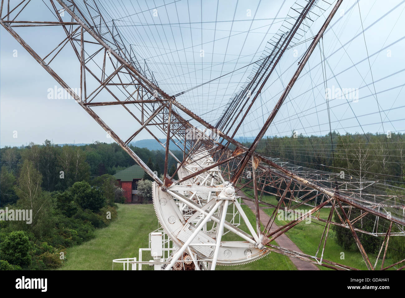 Russian antenna radio telescope to study pulsars Stock Photo - Alamy