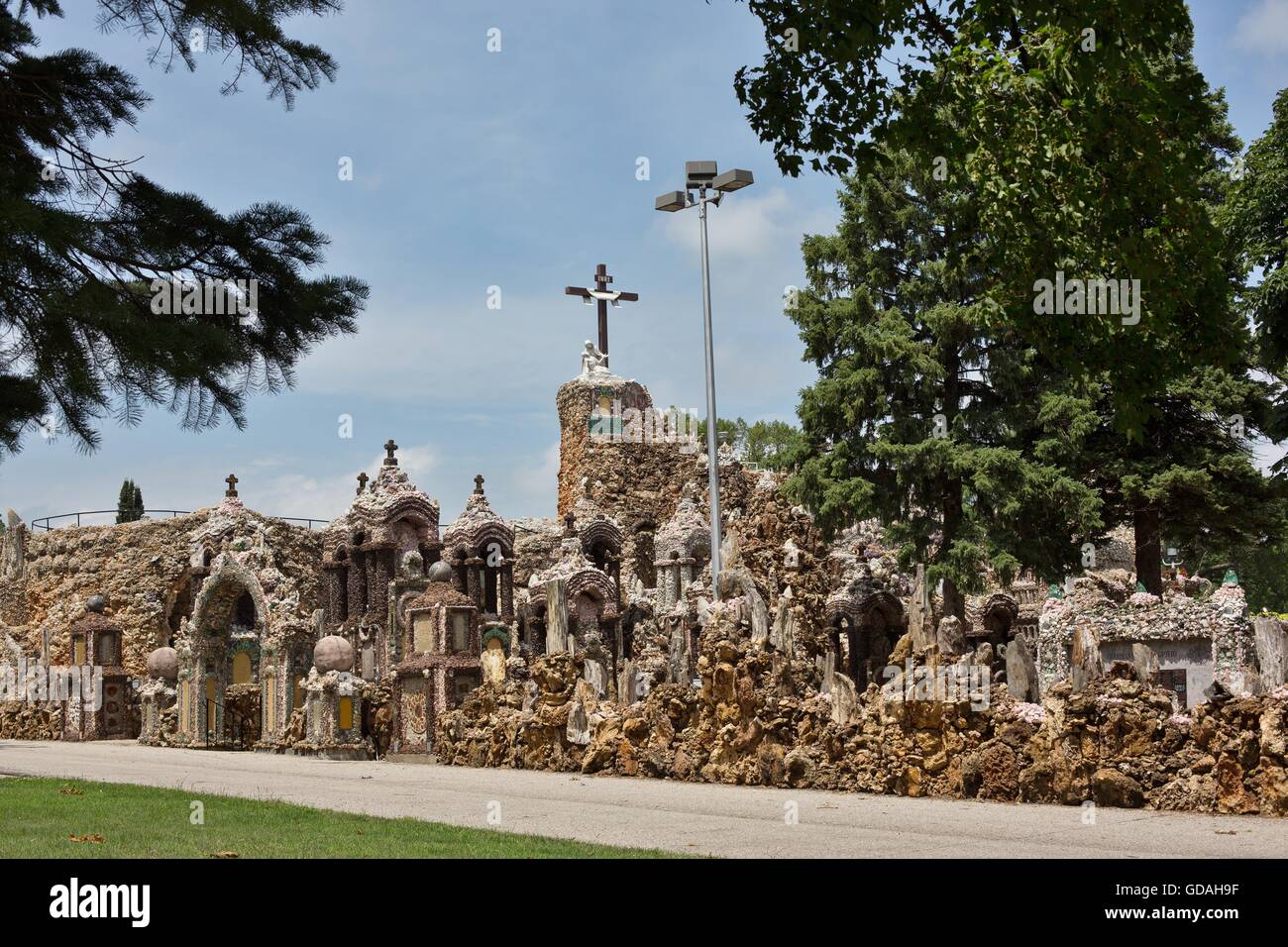 Shrine of the grotto of the redemption hi-res stock photography and ...