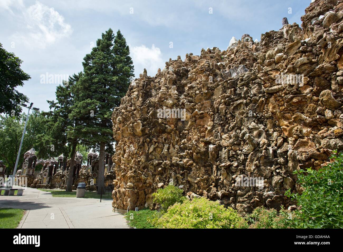 Shrine of the grotto of the redemption hi-res stock photography and ...