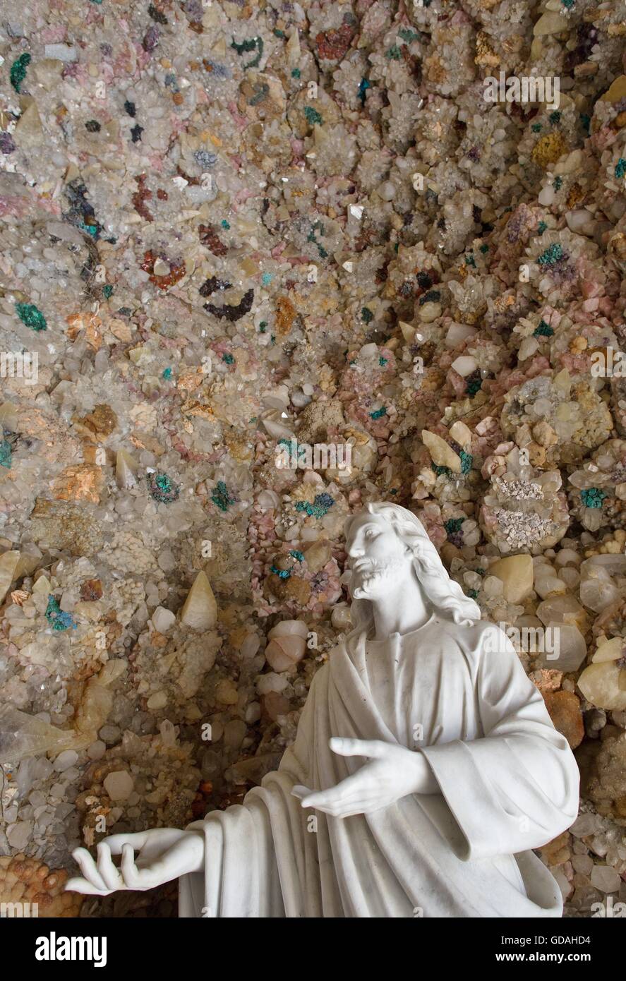 Grotto of the Redemption in West Bend, Iowa, USA Stock Photo - Alamy