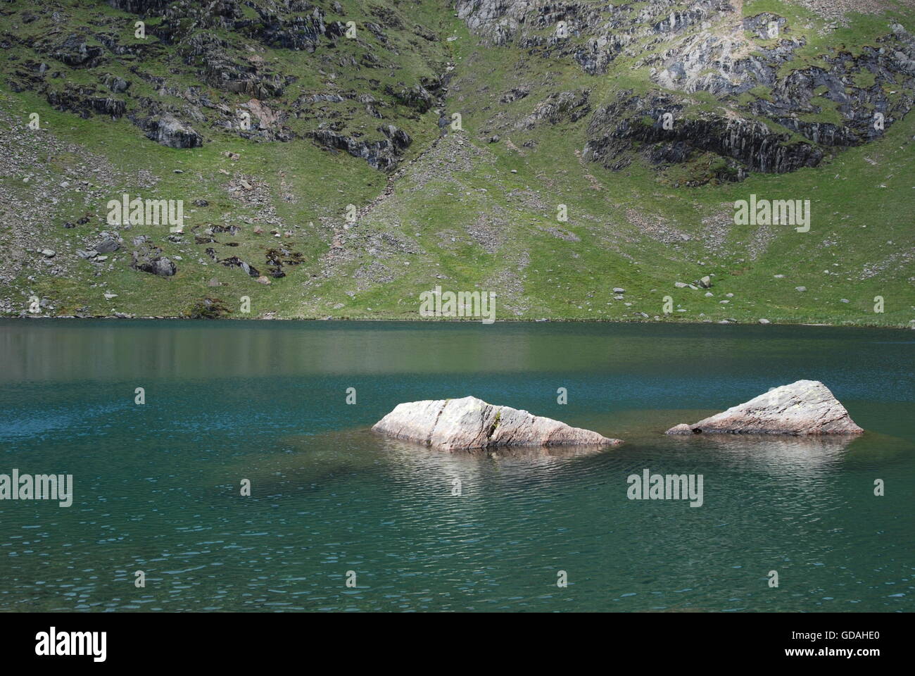 Low Water, Coniston Stock Photo - Alamy