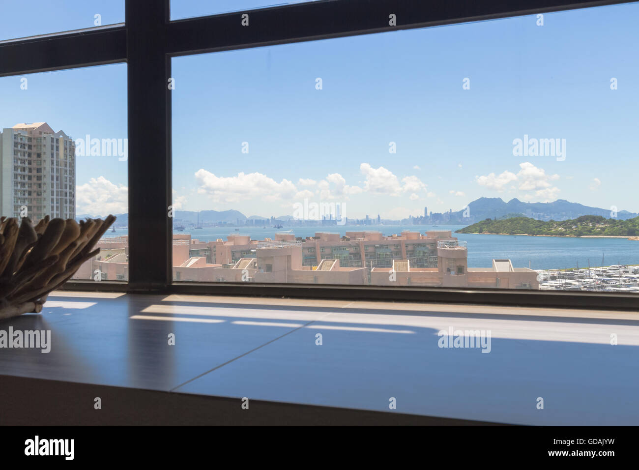 HK Skyline & Sea View Stock Photo - Alamy