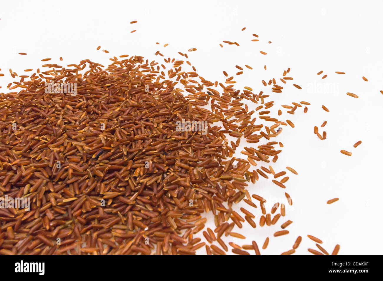 Red Rice Grains Stock Photo - Alamy