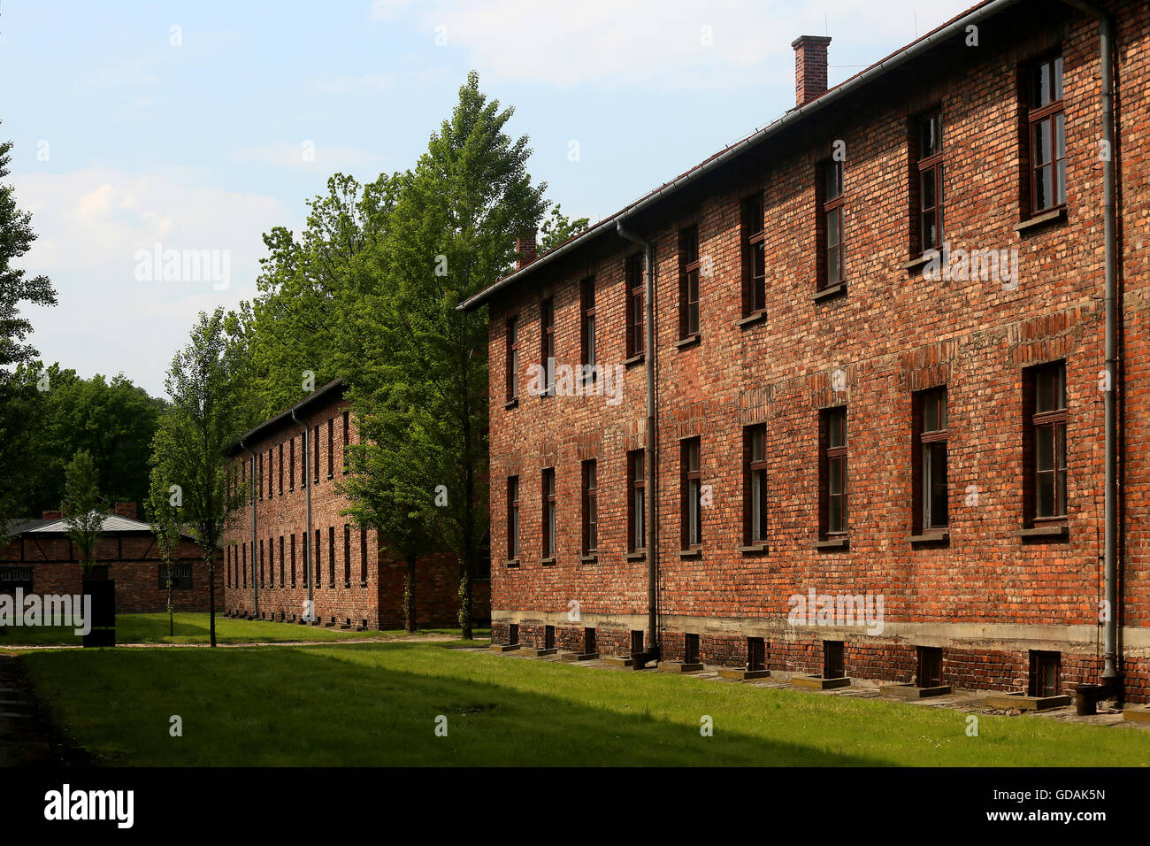 Auschwitz Nazi concentration camp, Poland Stock Photo - Alamy
