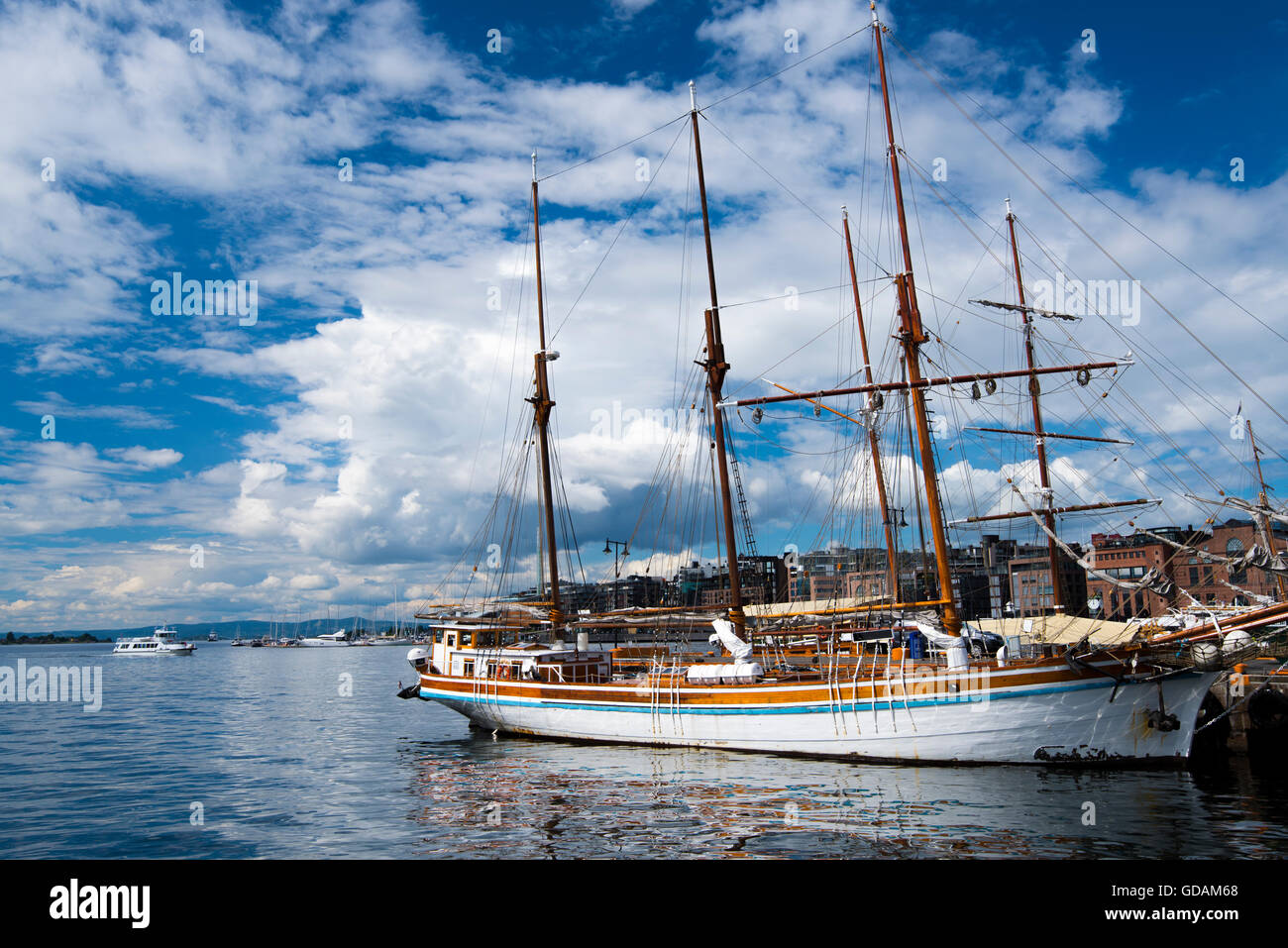 Oslo waterfront, Norway Stock Photo - Alamy