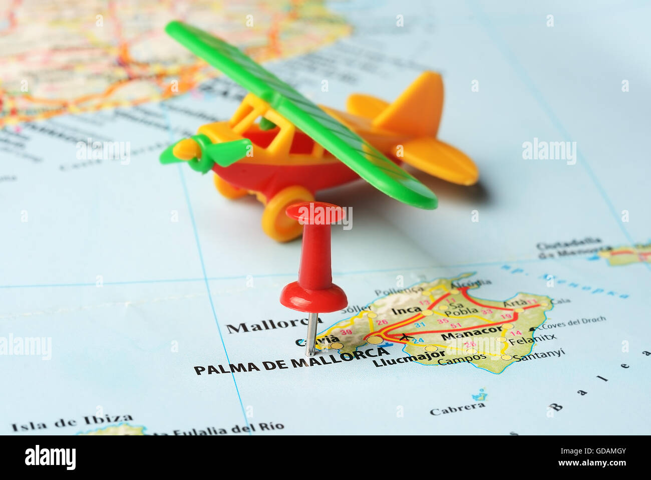 Ibiza spain location map hi-res stock photography and images - Alamy