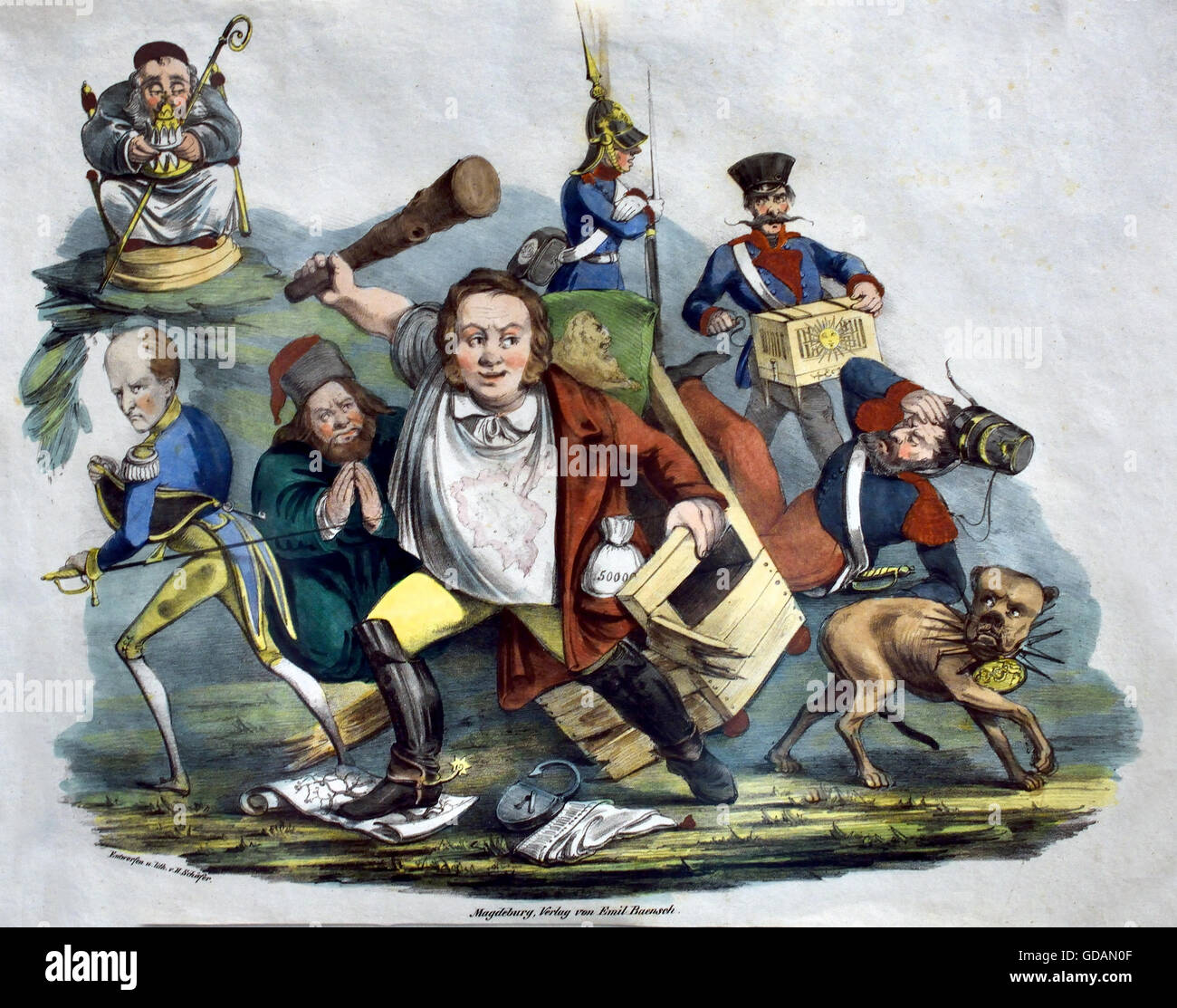 British political cartoon hi-res stock photography and images - Alamy