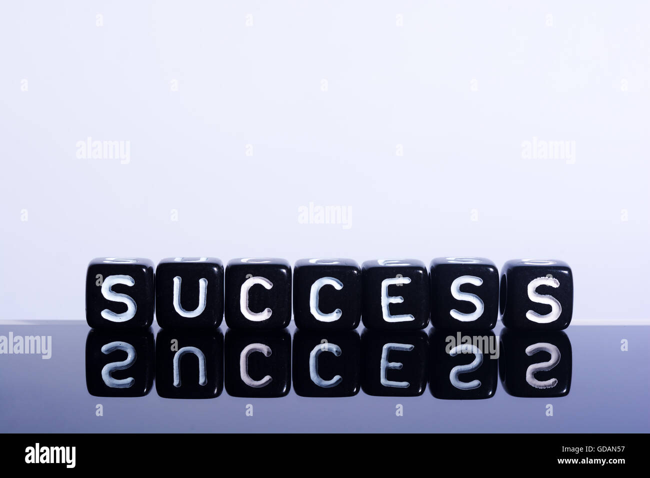 Success text written on hi-res stock photography and images - Alamy