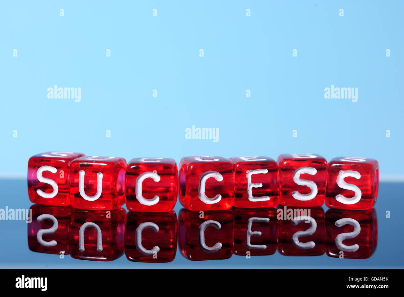 Success text written on hi-res stock photography and images - Alamy