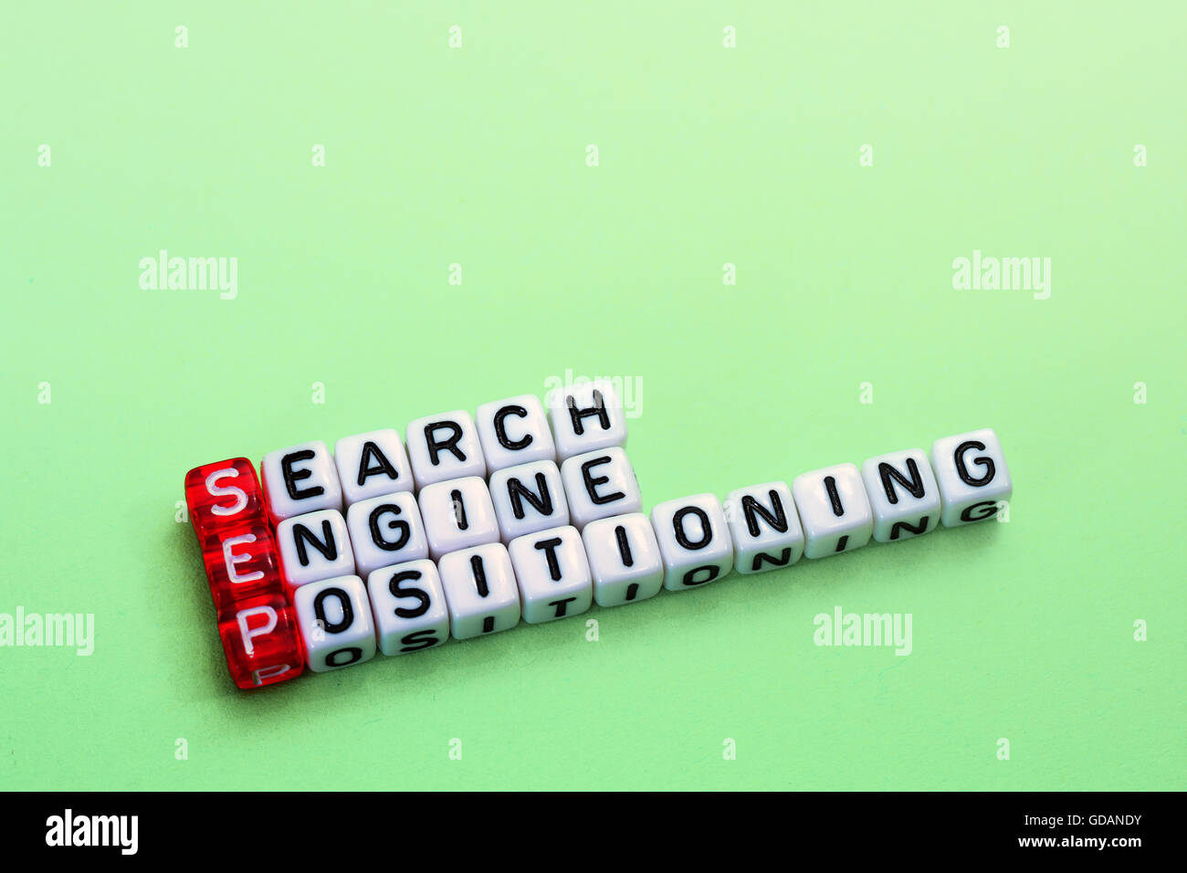 Positioning text hi-res stock photography and images - Alamy