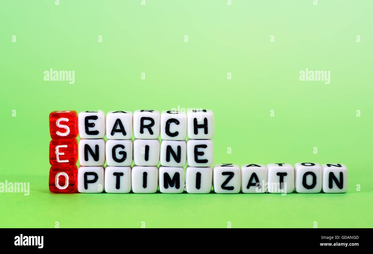 Text seo search engine hi-res stock photography and images - Alamy