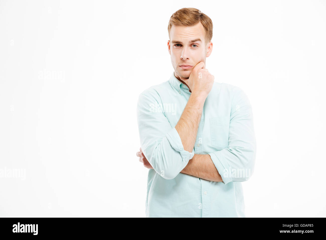 Casual men stading hi-res stock photography and images - Alamy