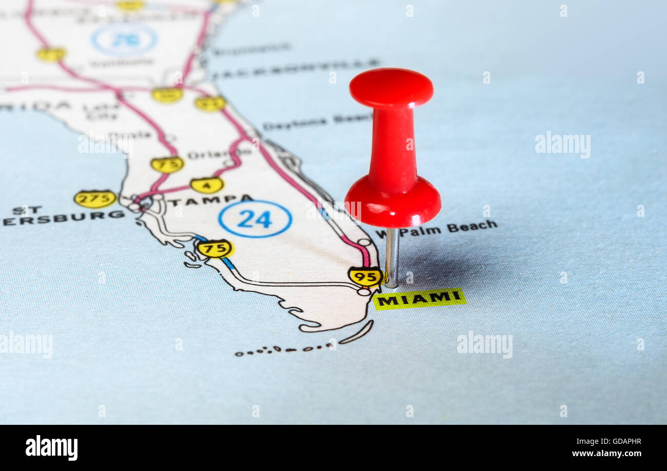 Pin miami hi-res stock photography and images - Alamy